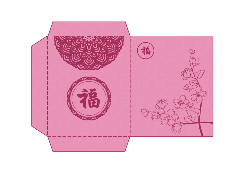 FREE Downloadable Printable Chinese New Year Envelopes - CHiNOY TV 菲華電視台